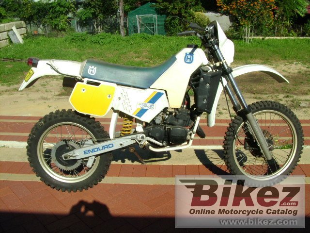 Husqvarna 125 WR poster